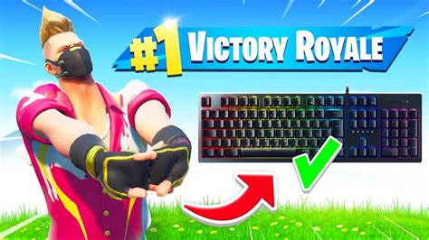 How To Get Comfortable On Keyboard Mouse Fast Fortnite Battle