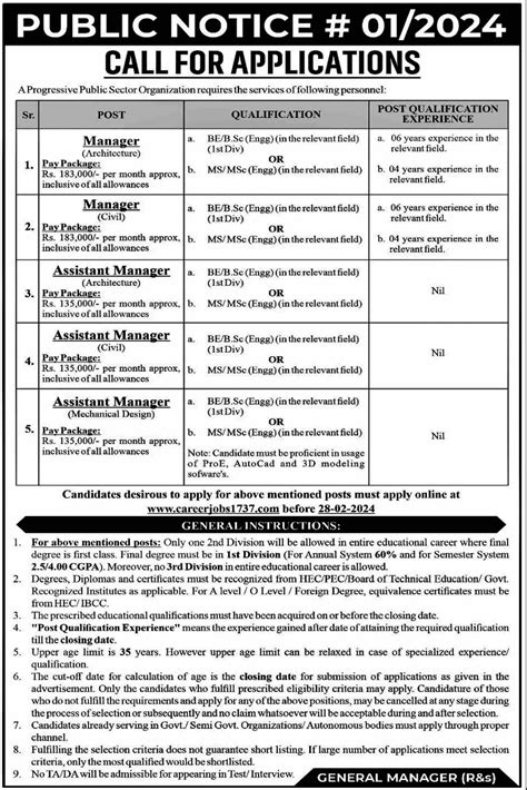 Public Sector Organization Jobs 2024 Latest Opportunities