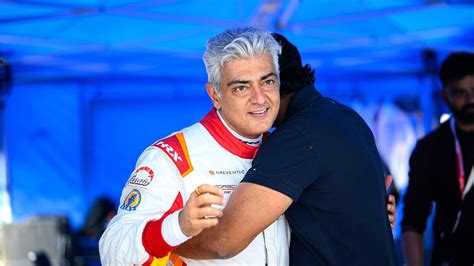 Ajith Kumar Wins At Dubai 24h 2025 Waves Indian Flag As R Madhavan