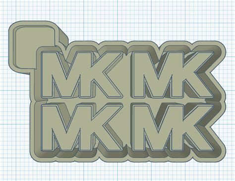 Stl File Mk Letters 4pc Vent Freshie Mold 🪔 Gcode・3d Printing Idea To