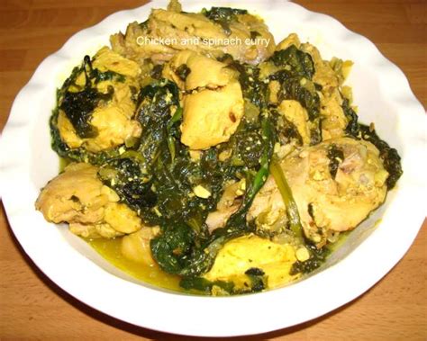 Chicken And Spinach Curry Recipe Chefs Resource Recipes