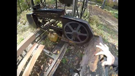 Dans Homemade Sawmill Youtube