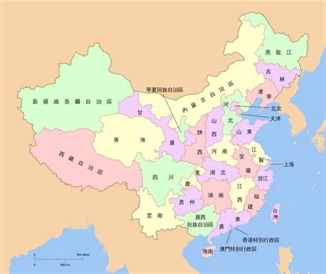 Map Of China With Major Cities