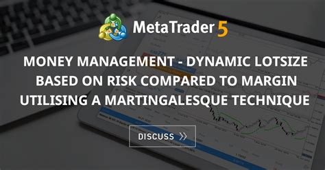 Money Management Dynamic Lotsize Based On Risk Compared To Margin Utilising A Martingalesque