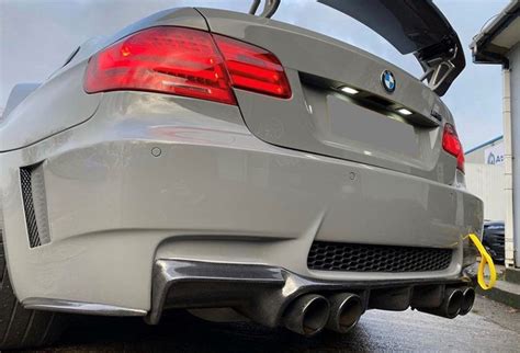 Bmw E92 E93 M3 Vrs Style Carbon Fibre Rear Diffuser