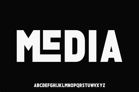 헤드라인 포스터 배너 등에 적합한 알파벳 글꼴 벡터 디자인을 표시합니다 개념에 대한 스톡 벡터 아트 및 기타 이미지 개념
