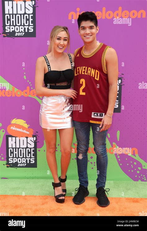 Los Angeles Usa 13th Jul 2017 Lauren Riihimaki Alex Wassabi At