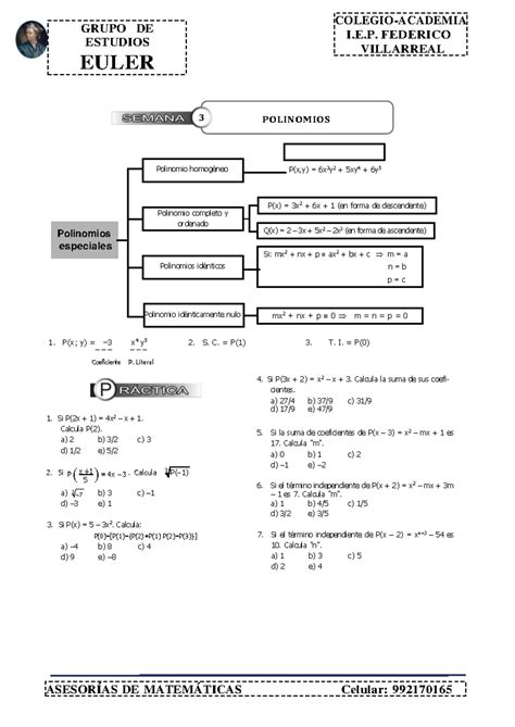 Algebrapolinomios Y Division Algebraica 3 7 5 1 Px Y 3 X 4