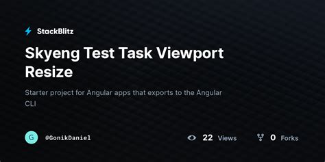 Skyeng Test Task Viewport Resize StackBlitz
