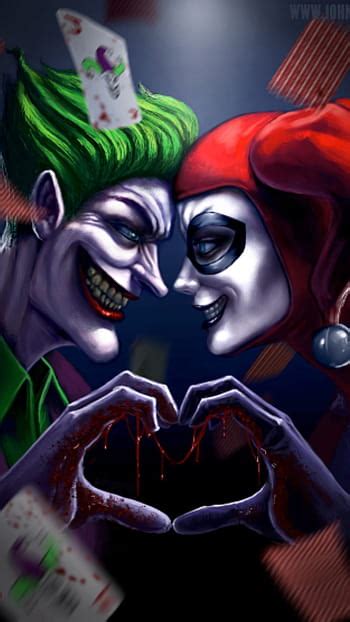 The Joker And Harley Quinn Kissing