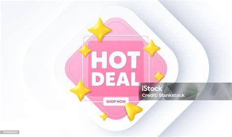 ホットディールのシンボル特別オファー価格の看板ニューモルフィックプロモーションバナーベクトル 3dのベクターアート素材や画像を多数ご用意