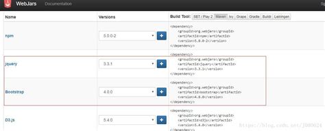 Springboot Webjarsspringboot Webjars Csdn博客
