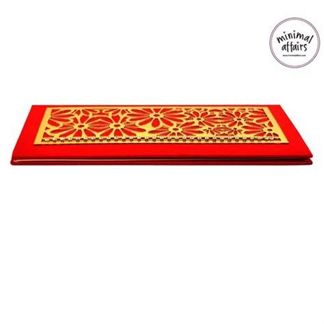 Red Satin Cash Envelopes 8x4inch At Rs 80 Piece In New Delhi Id