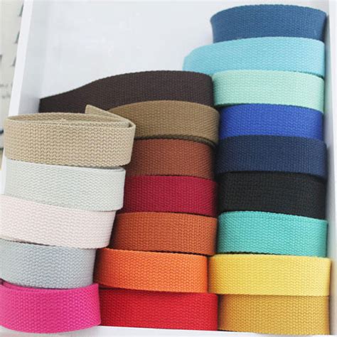 Cotton Webbing 1 Inch Wide Webbing Bag Handles Bag Strap For Etsy