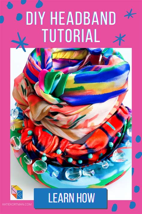 Diy Padded And Top Knot Style Headband Tutorials Artofit