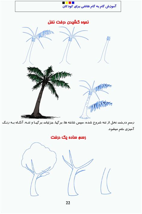 آموزش گام به گام نقاشی برای کودکان