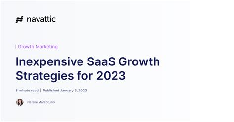 Inexpensive Saas Growth Strategies For 2023