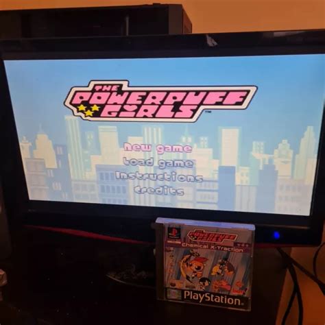 Powerpuff Girls Chemical X Traction Playstation Ps1 Working £15 99
