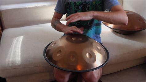 G Minor Small Handpan 9 Notes Including Ding Fropan