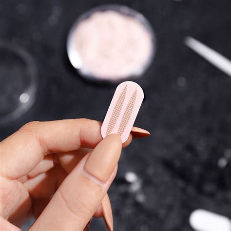 专用双眼皮贴自然美目神器隐形无痕蕾丝网纱面纤维条肿眼泡女芳龄 虎窝淘