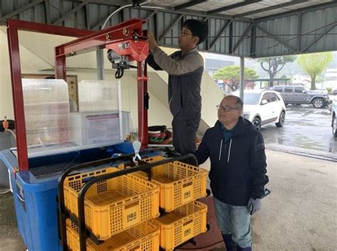 구례군 볍씨 온탕소독기 무상 운영 지원