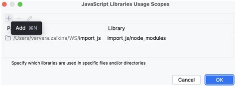 Configure Javascript Libraries Aqua Documentation