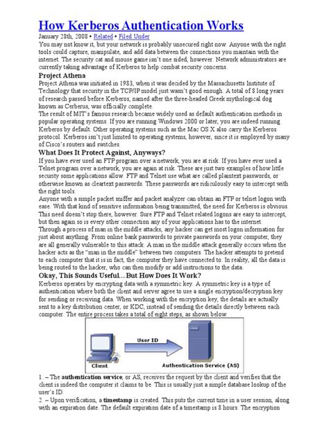 how kerberos authentication works unduh gratis pdf file transfer