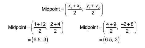 Find A Midpoint On A Line Segment Dummies