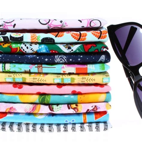 Floral Glasses Case Fabric Soft Sunglasses Pouch Eye Wear Etsy