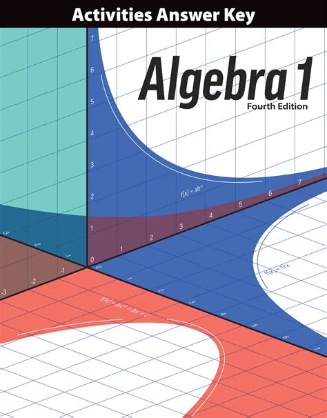 Algebra 1 Activities Answer Key 4th Ed Bju Press