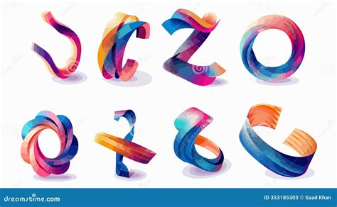 Mathematical Zero Symbol And Null Set Concept Stock Illustration