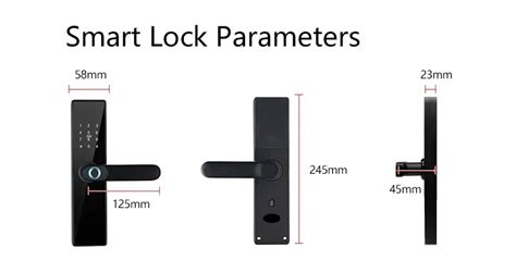 SmartX WiFi Fingerprint Door Lock Tuya Smart Life App Unlock Options SX