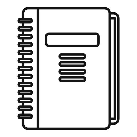 Notebook Generic Outline Icon