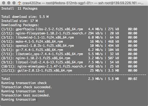 Fedora Nginxphp Fpmmariadblemp Cr
