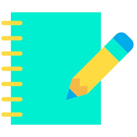 Cuaderno De Bocetos Iconos Gratis De Editar Herramientas