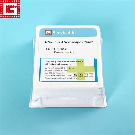 Laboratory Biological Prepared Blank Cover Disposable Medical Microscope Slides Glass Frozen