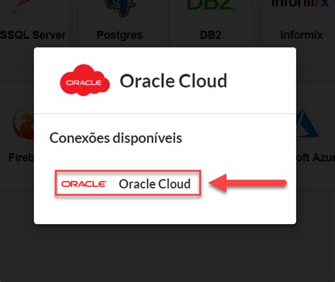 Conexão Com Oracle Cloud Documentação Scriptcase