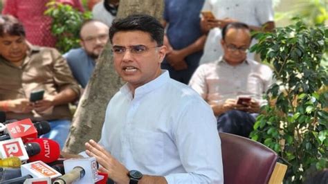 Sachin Pilot Comments Ashok Gehlots Boss In Vasundhara Raje Congress