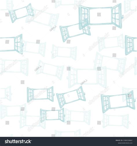 Windows Engraved Seamless Pattern Retro Frame Stock Vector Royalty Free Shutterstock