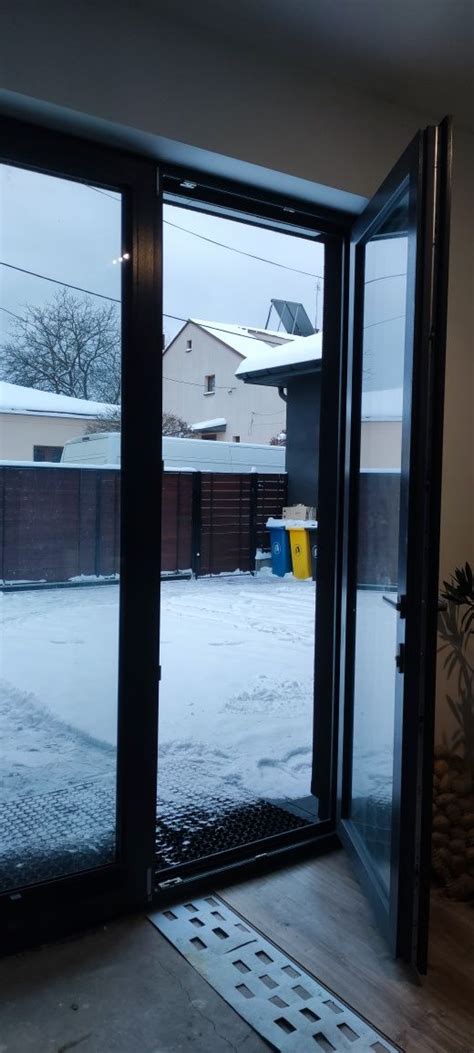 VEKA drzwi trzyszybowe z roletami 270x240 cm Janów Lubelski OLX pl