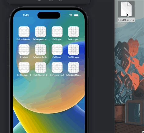 Ios Swift Push Notification 간단 테스트 방법 시뮬레이터
