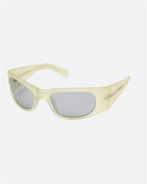 Rene Sunglasses In Matte Yellowlight Grey Stüssy