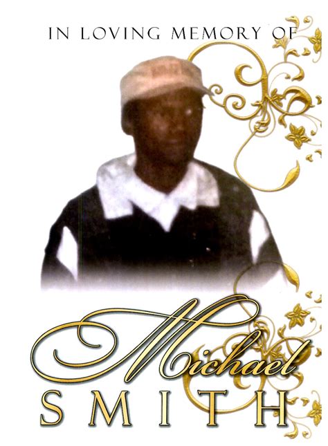 Michael Smith Mitchell S Funeral Home