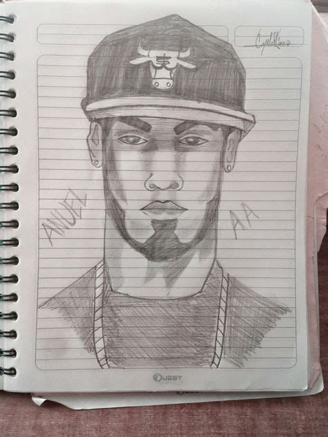 Dibujos De Anuel Aa Cuadritos