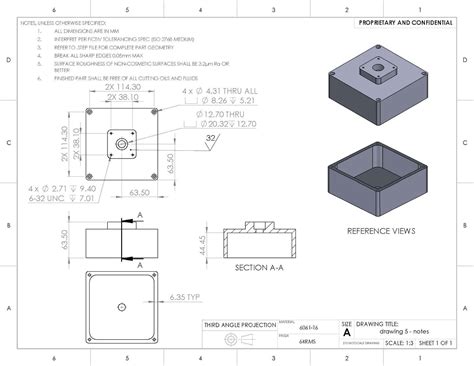 Creating Comprehensive Engineering Drawings For Cnc Machining