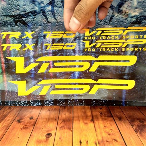 Jual Cutting Stiker Visp Trx Variasi Sepeda Sticker Frame Aksesoris Body Style Lipat Keren