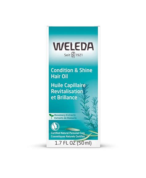 Weleda Rosemary Condition and Shine Hair Oil, 1.7 oz - Macy's