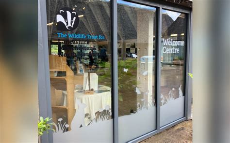 Window Graphics And Signage Installation For Brockholes Visitor