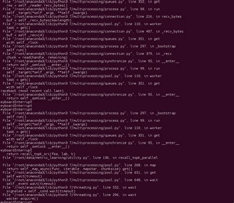 度量学习test的时候卡住不动了 · Issue 4980 · Paddlepaddlemodels · Github