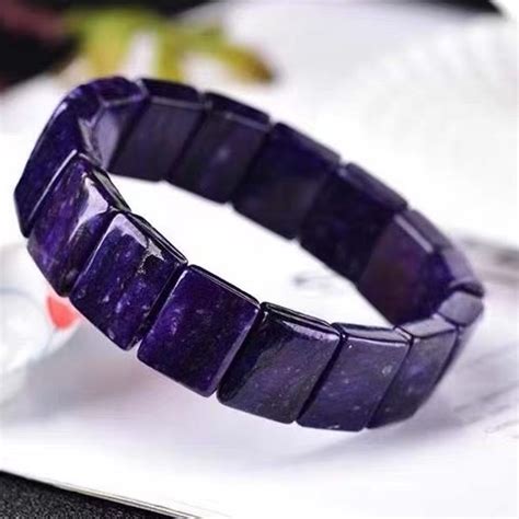 《泓潤》精選天然 紫龍晶手排 紫龍晶手珠 紫龍晶手鍊帝王紫龍晶 紫水晶 提升氣質查羅石天然水晶 蝦皮購物